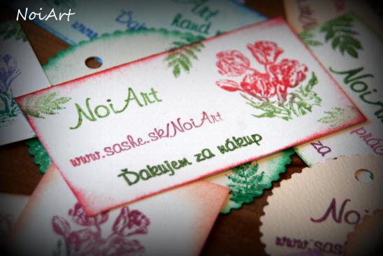 VIZITKA, handmade a vždy iná / NoiArt / SAShE.sk