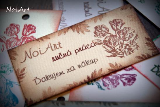 VIZITKA, handmade a vždy iná / NoiArt / SAShE.sk