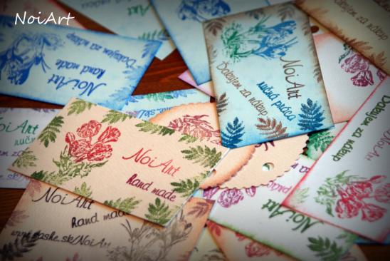 VIZITKA, handmade a vždy iná / NoiArt / SAShE.sk