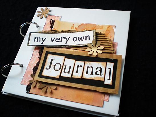 Scrapbooking-how to make a journal / fondoblu / SAShE.sk